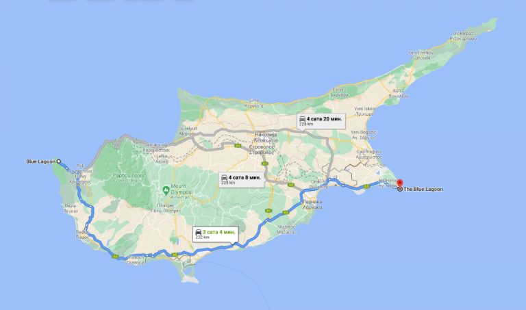 Plave lagune Kipra - kada oči ne varaju ‒ Moj Kipar